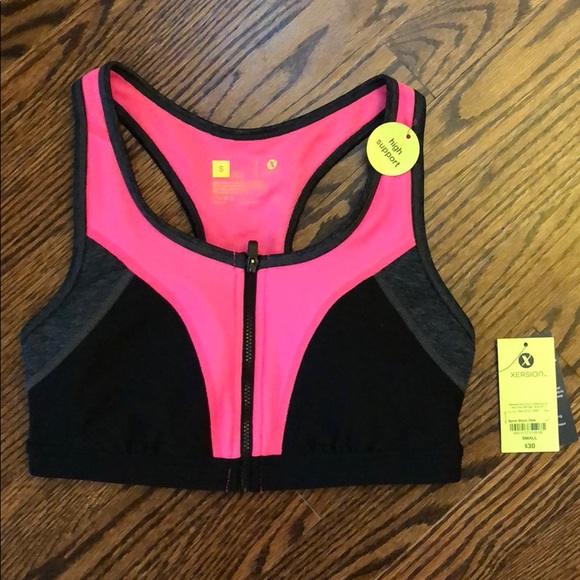 Xersion | Intimates & Sleepwear | Xersion High Support Front Zip ...